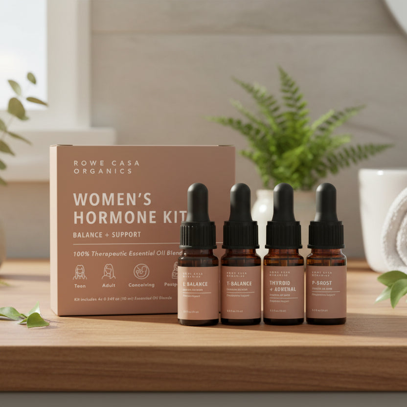 Women’s Hormone Kit, Restore + Balance + Support, Rowe Casa Organics ...